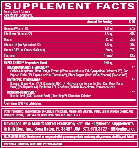 BSN Hyper Shred Review - Just How Good Is This Fat Burner?