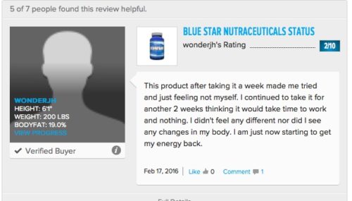 Blue Star Status™ Testosterone Booster Review