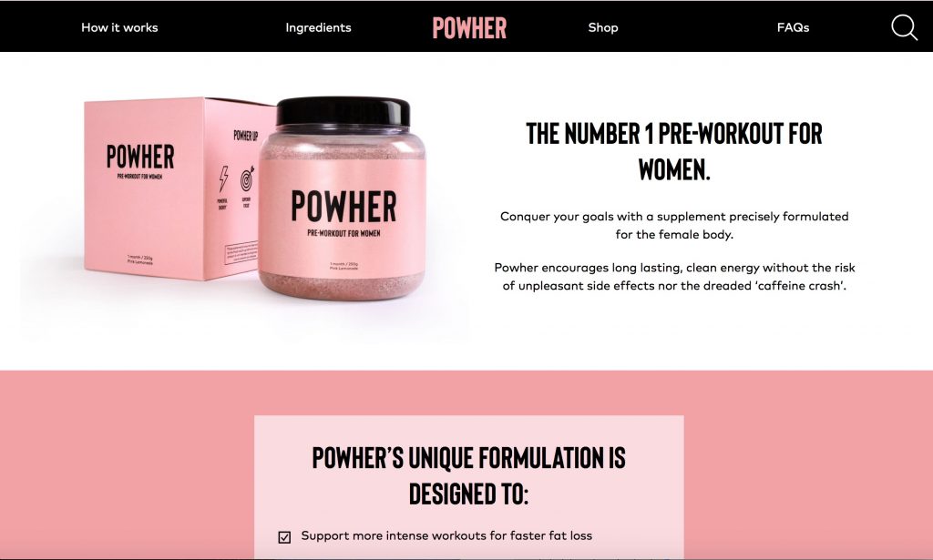 Powher Pre-workout For Women · Best Muscle Supplements
